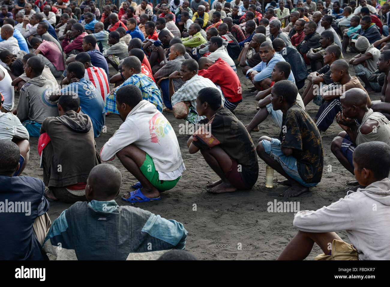 MADAGASCAR, Mananjary, prison, many detainees wait long time for their ...