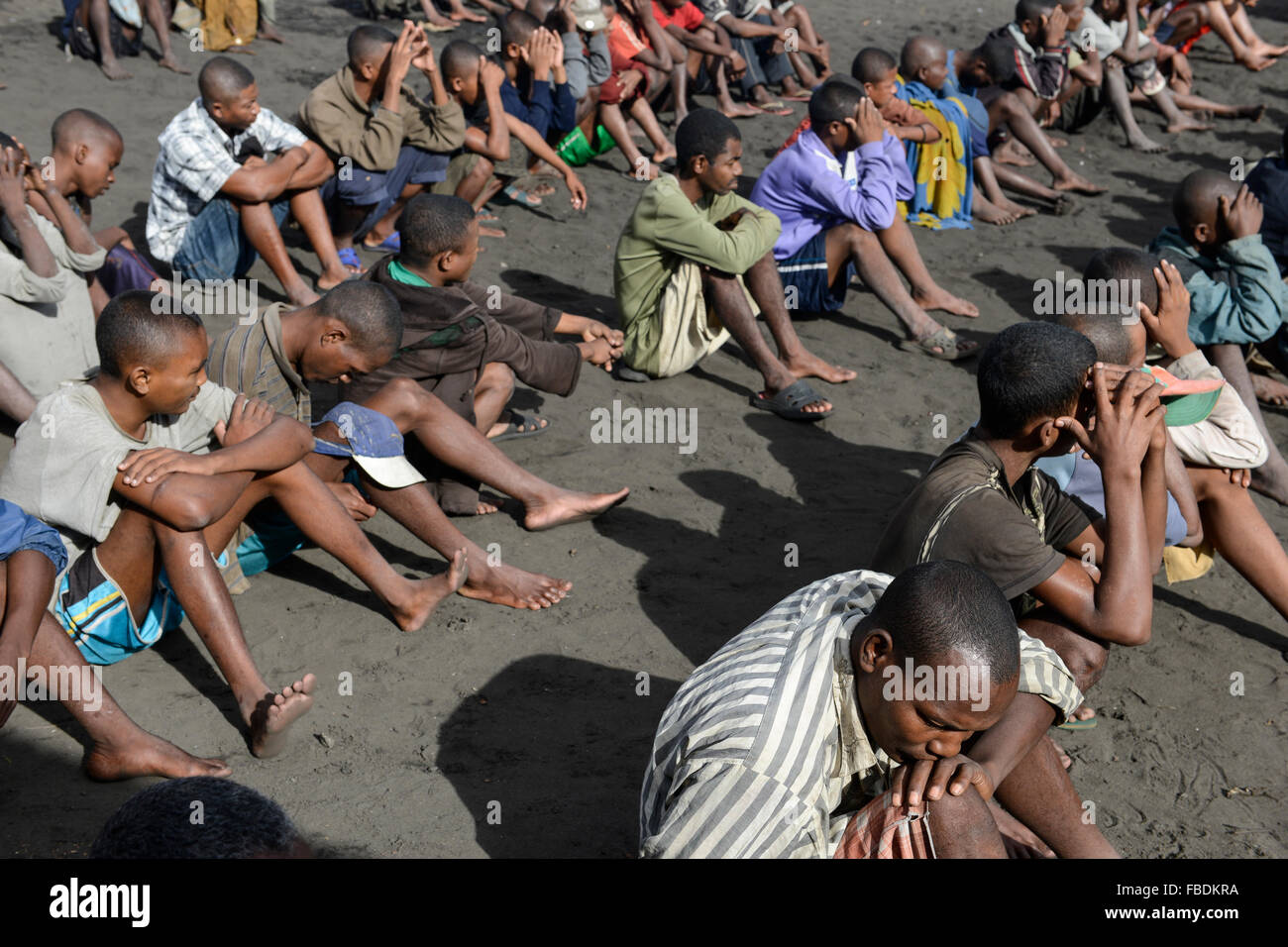 MADAGASCAR, Mananjary, prison, many detainees wait long time for their ...