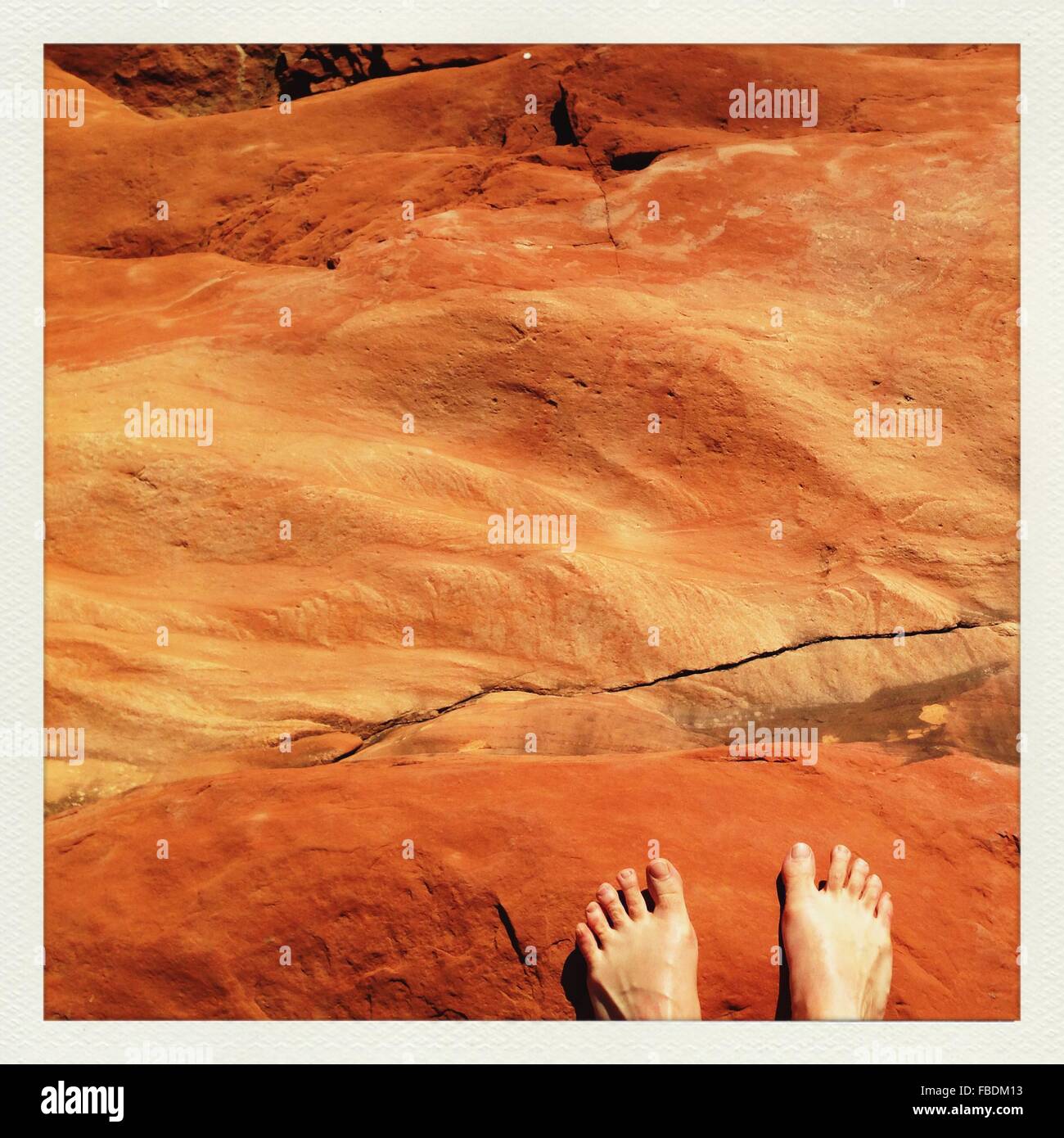 Feet On Rocks High Resolution Stock Photography and Images - Alamy