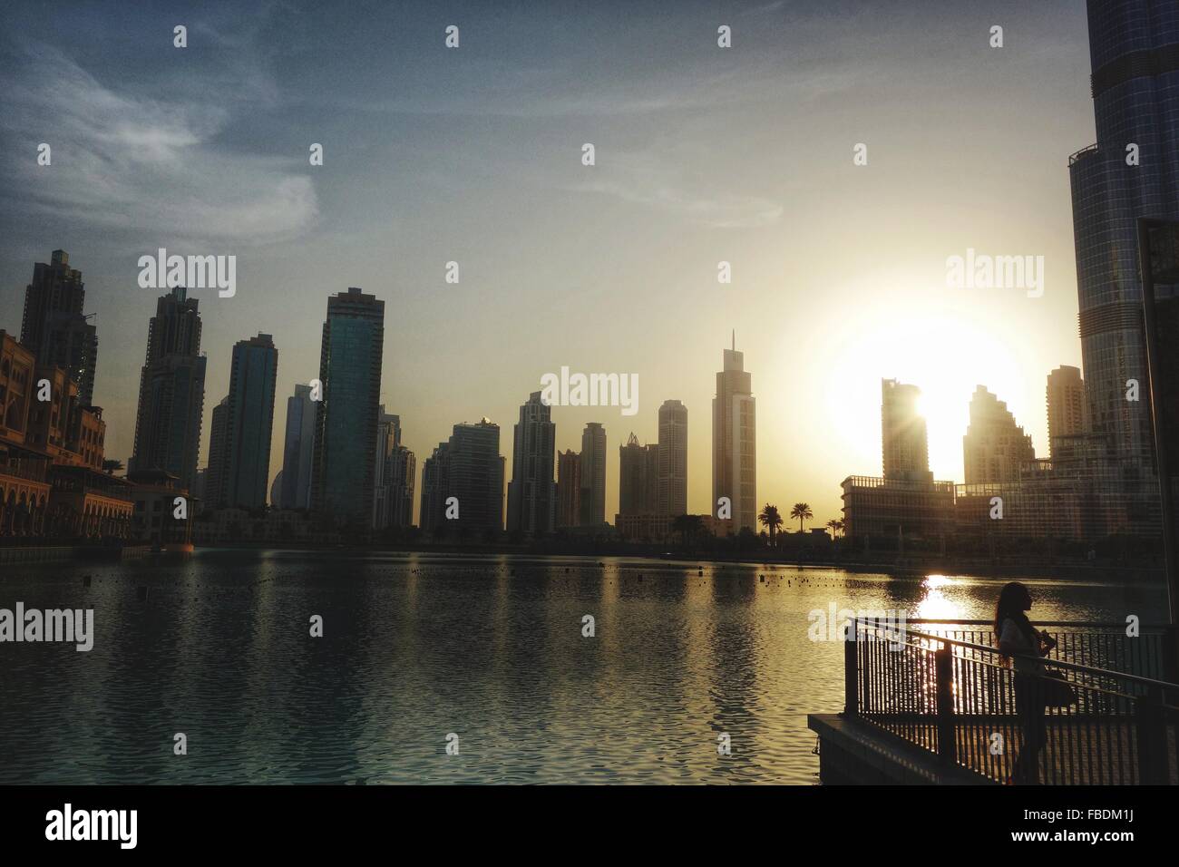 Sunrise skyscrapers hi-res stock photography and images - Alamy
