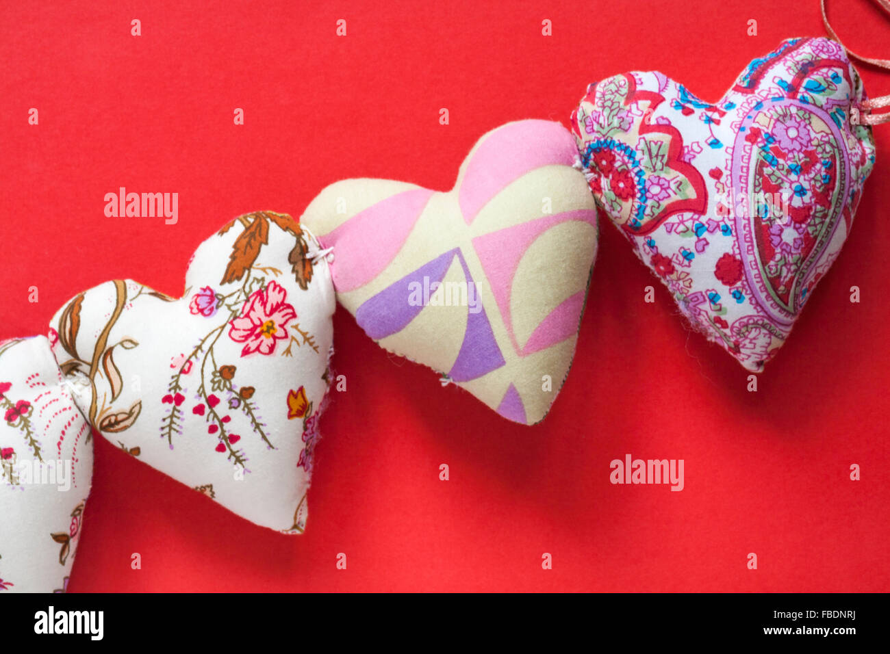 String of hearts hi-res stock photography and images - Alamy
