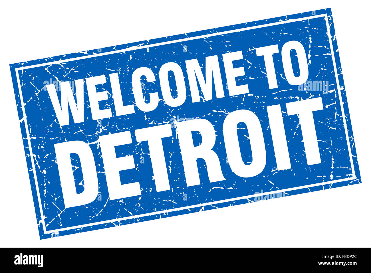 Welcome to detroit sign hi-res stock photography and images - Alamy