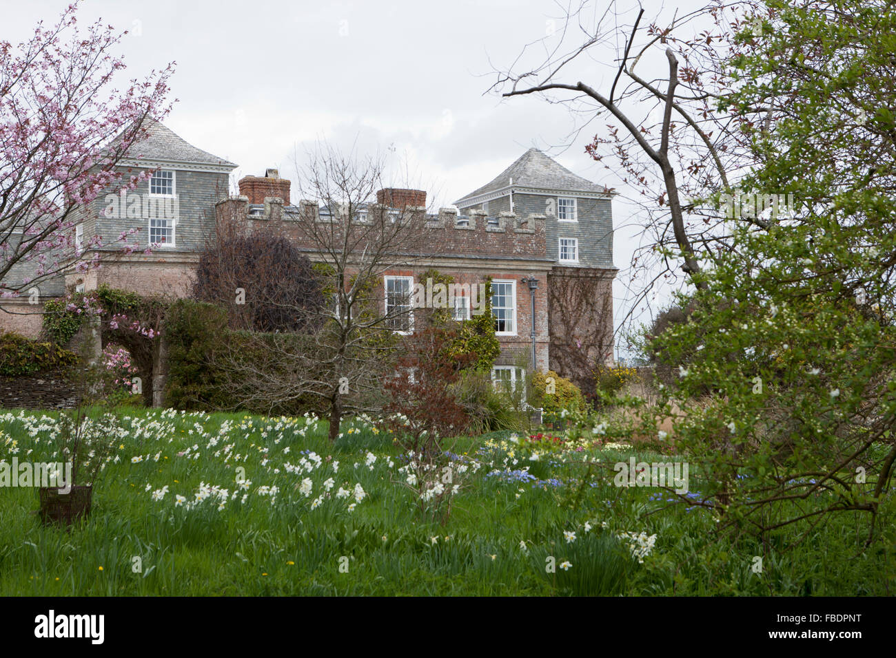 Ince Castle nr Saltash Cornwall,built about 1642 and is the home of ...