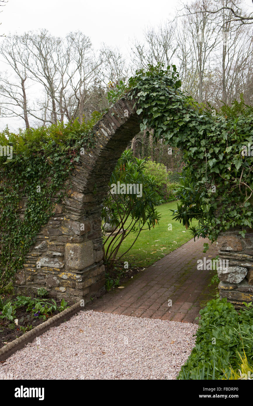 Ince Castle nr Saltash Cornwall,built about 1642 and is the home of ...