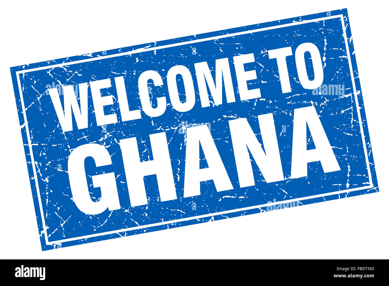 Ghana sign welcome hi-res stock photography and images - Alamy