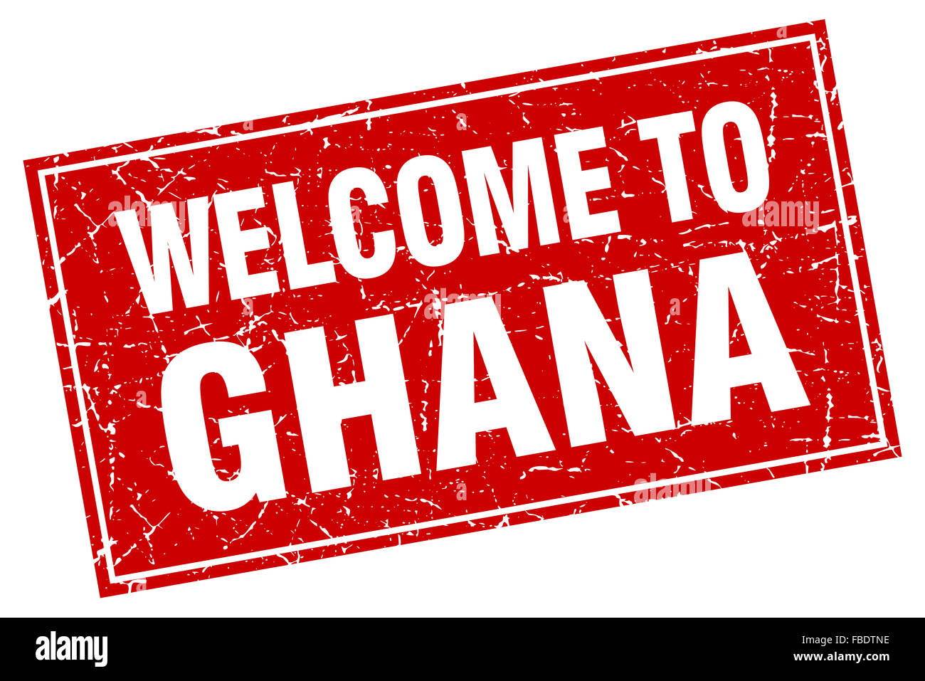 Ghana sign welcome hi-res stock photography and images - Alamy