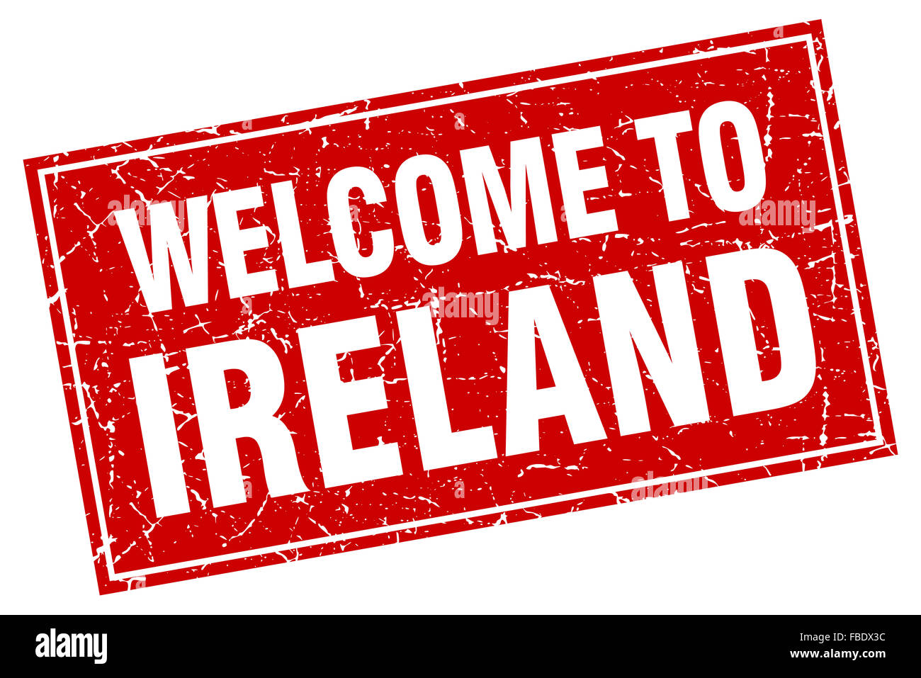 Welcome to ireland sign Cut Out Stock Images & Pictures - Alamy