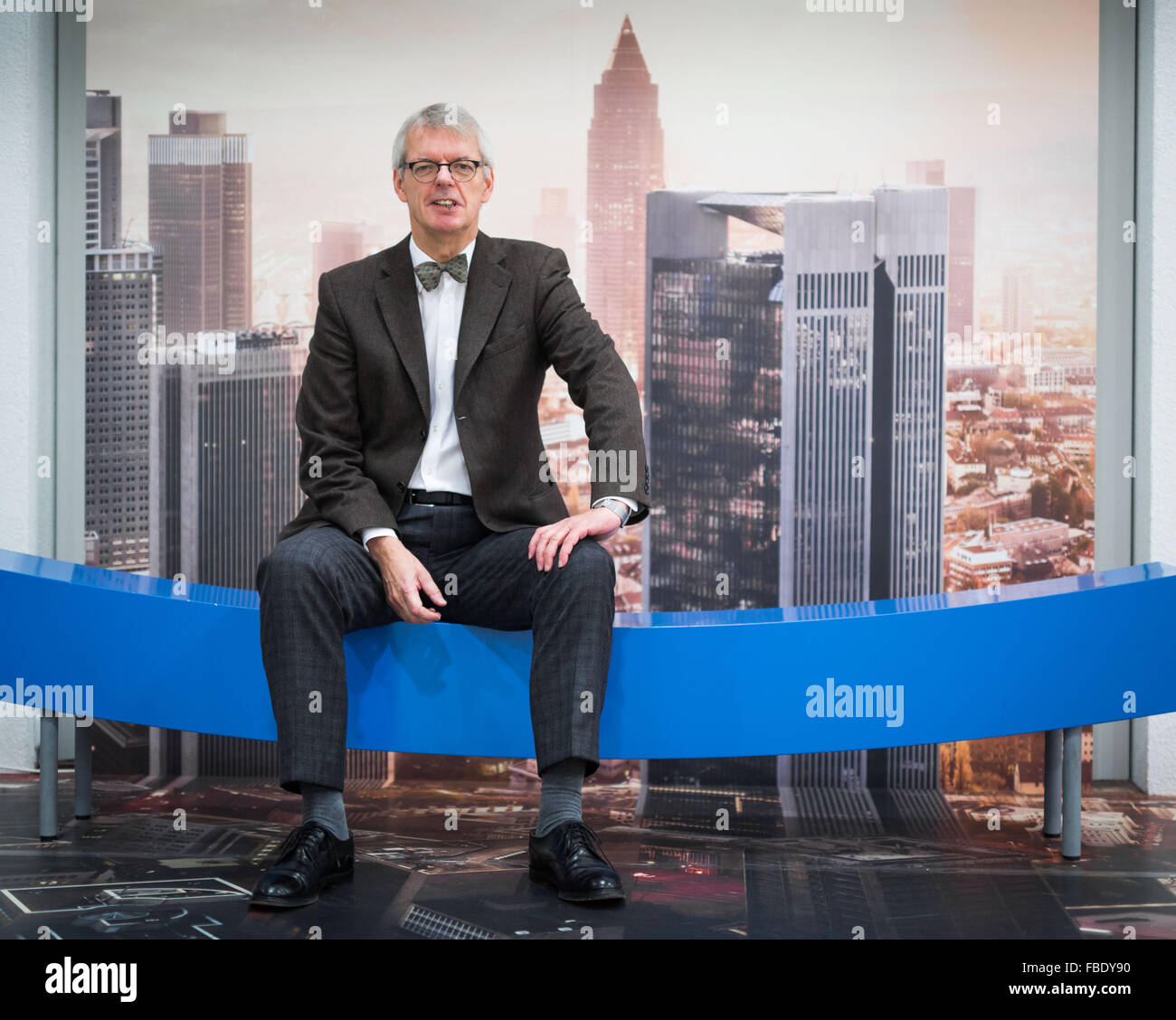 Helmut Reitze, retiring director of the Hessischer Rundfunk television ...