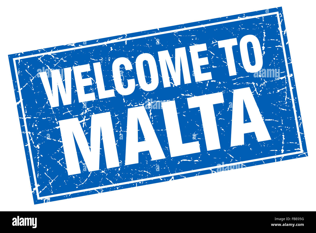 Welcome to malta sign hi-res stock photography and images - Alamy