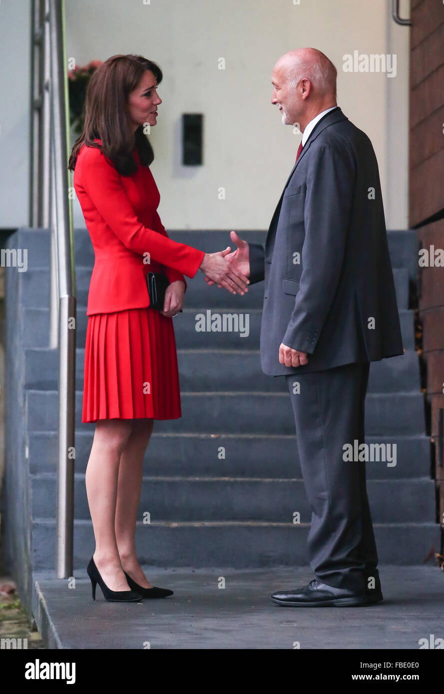 Catherine, Duchess of Cambridge visits the Anna Freud Centre Featuring ...