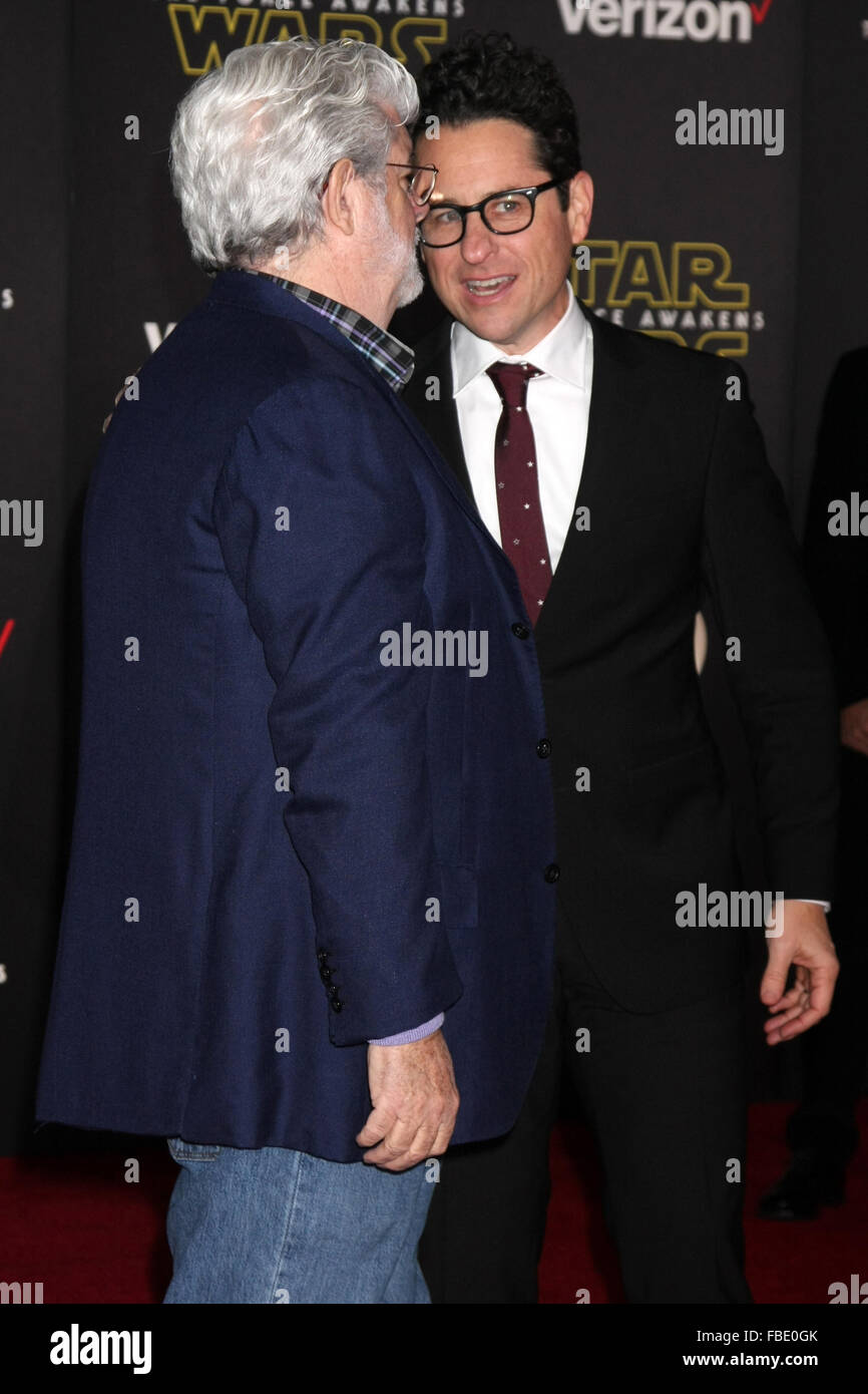 Star Wars - The Force Awakens World Premiere Featuring: George Lucas ...