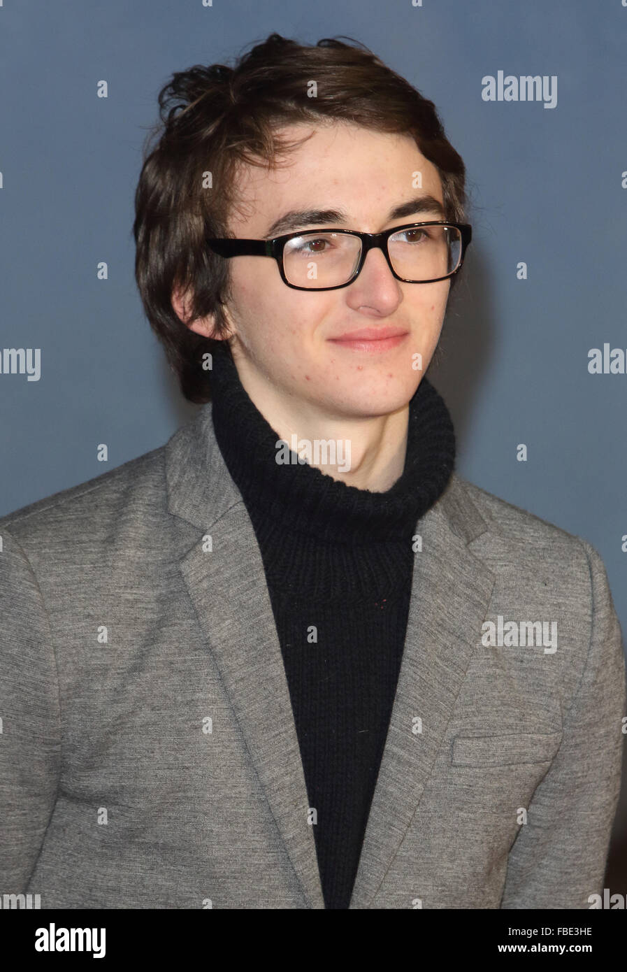 London, UK. 14th January, 2016. Isaac Hempstead Wright at the UK ...
