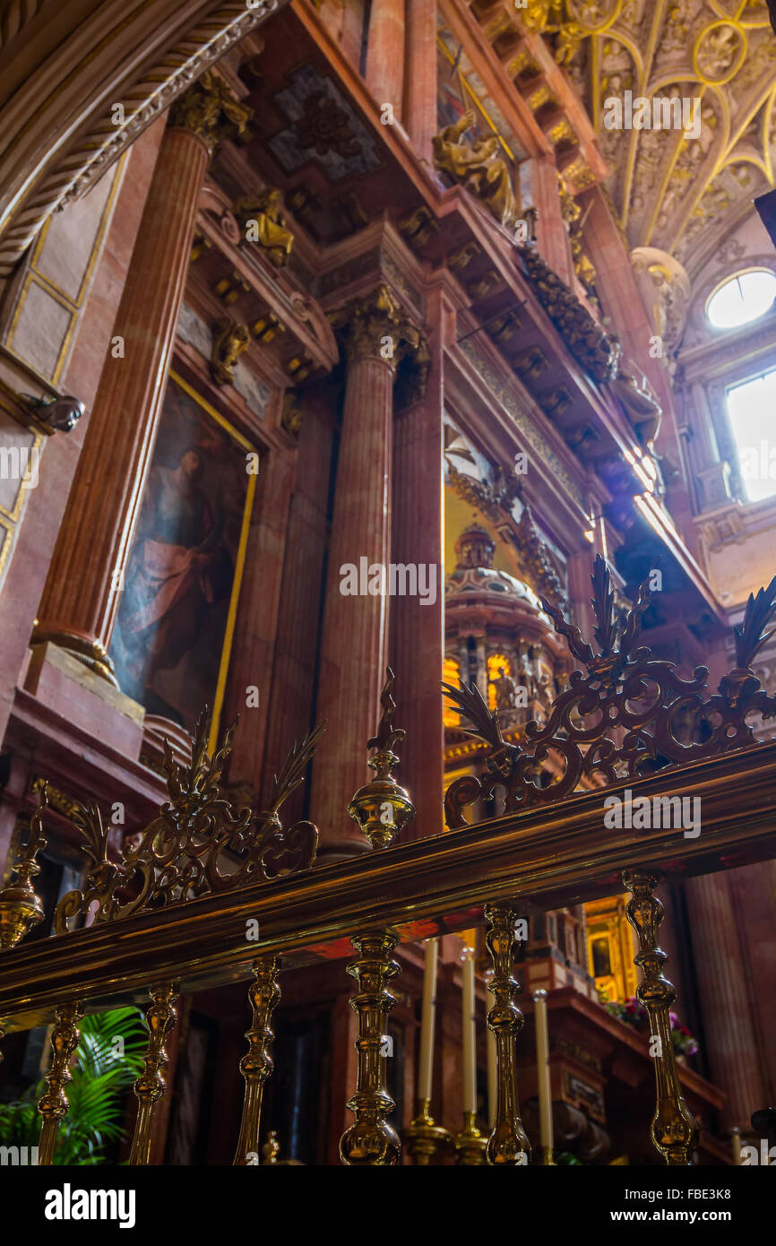 Christians nice details in the cathedral inside the Mosque September, 5 ...