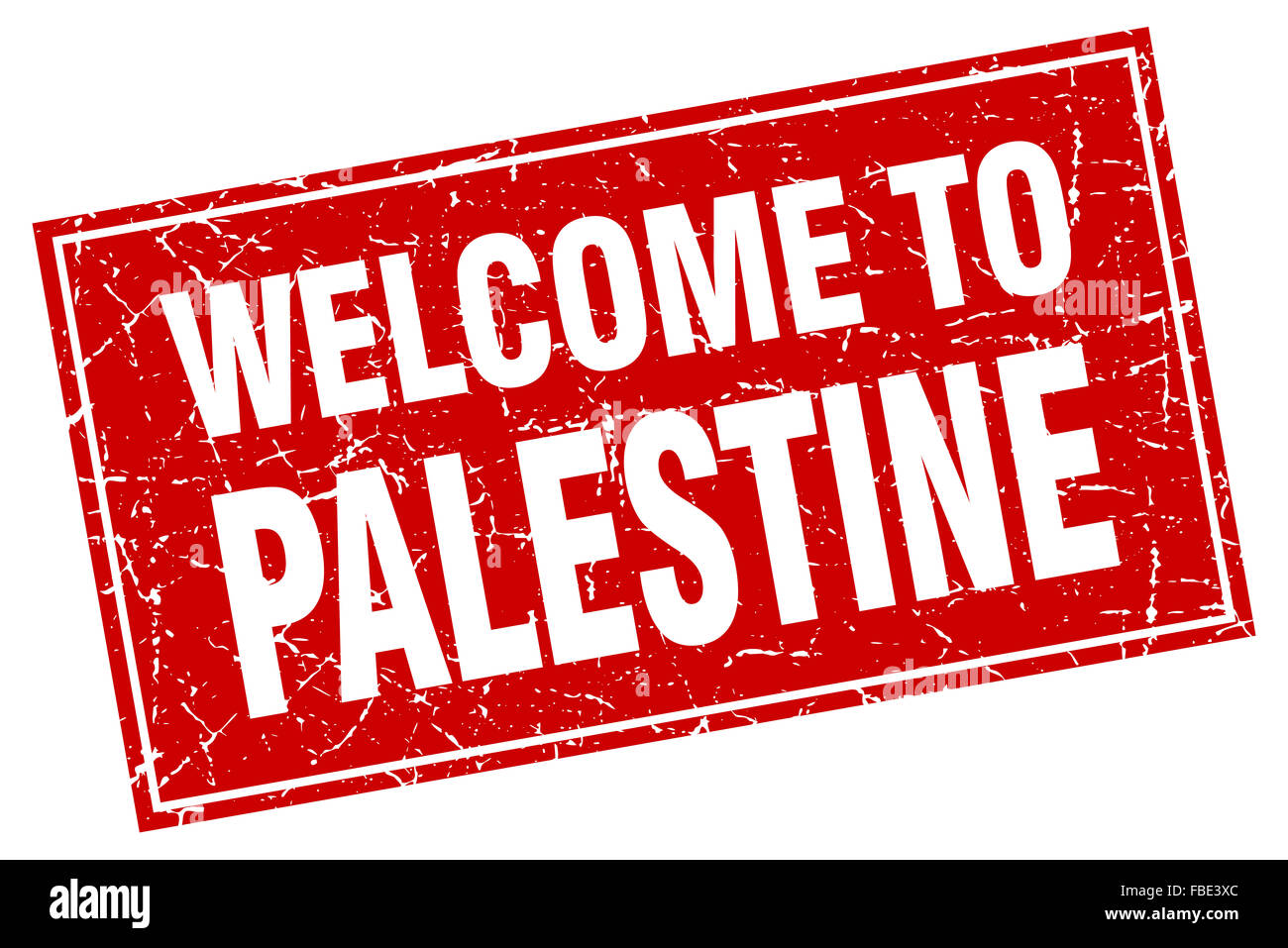 Welcome to palestine sign hi-res stock photography and images - Alamy