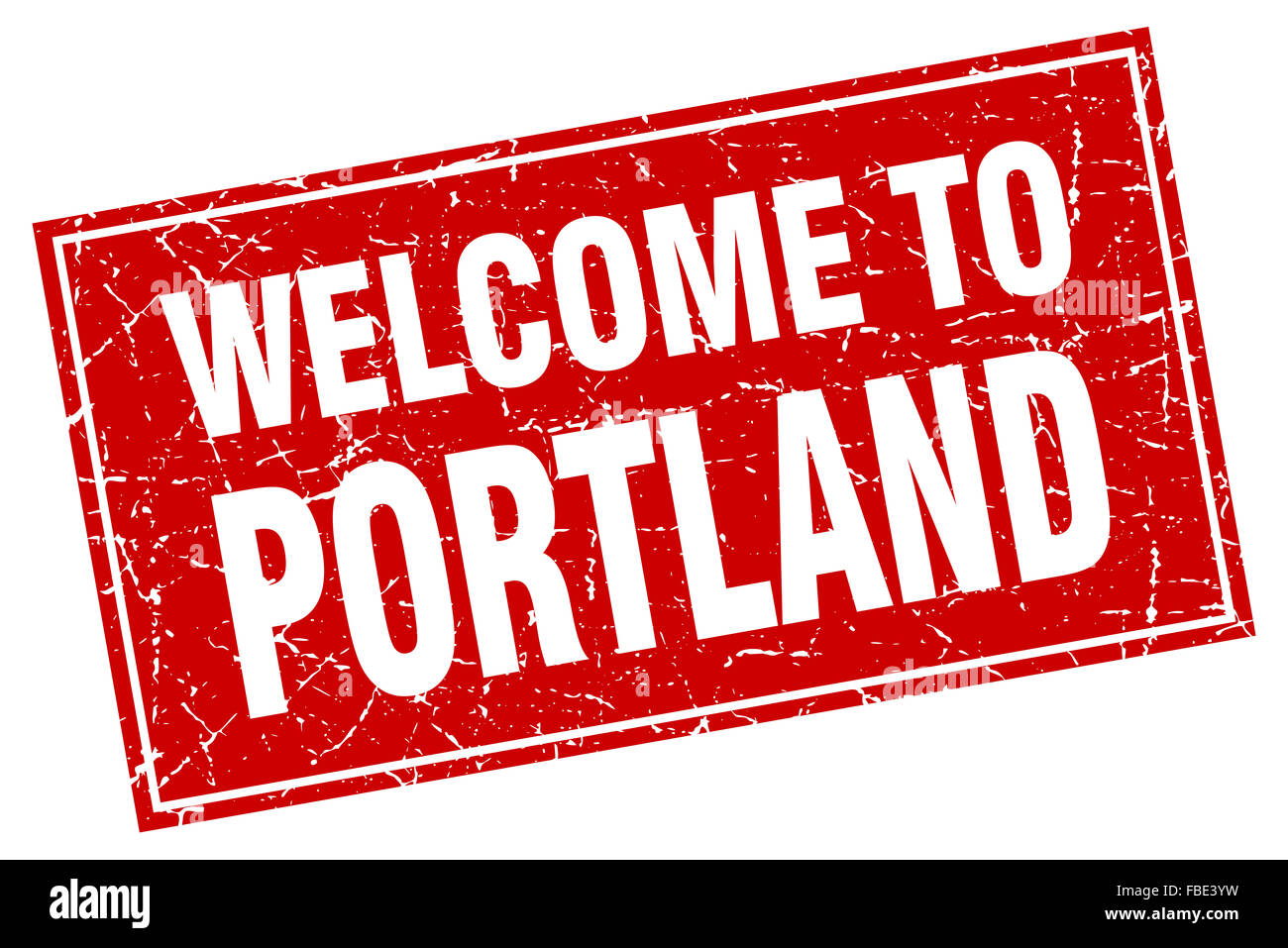Welcome to portland sign hi-res stock photography and images - Alamy