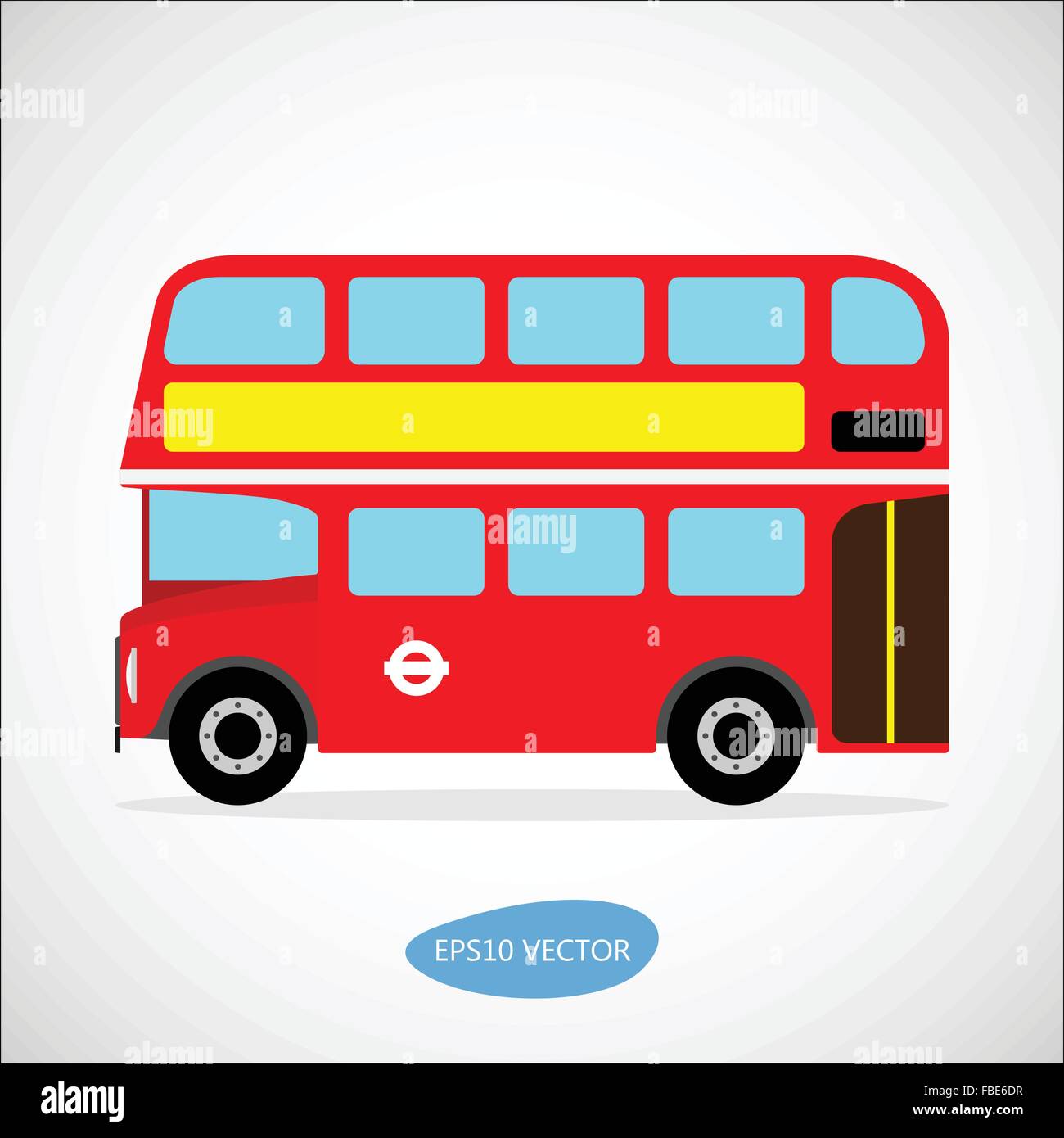 Double Decker Bus Vector
