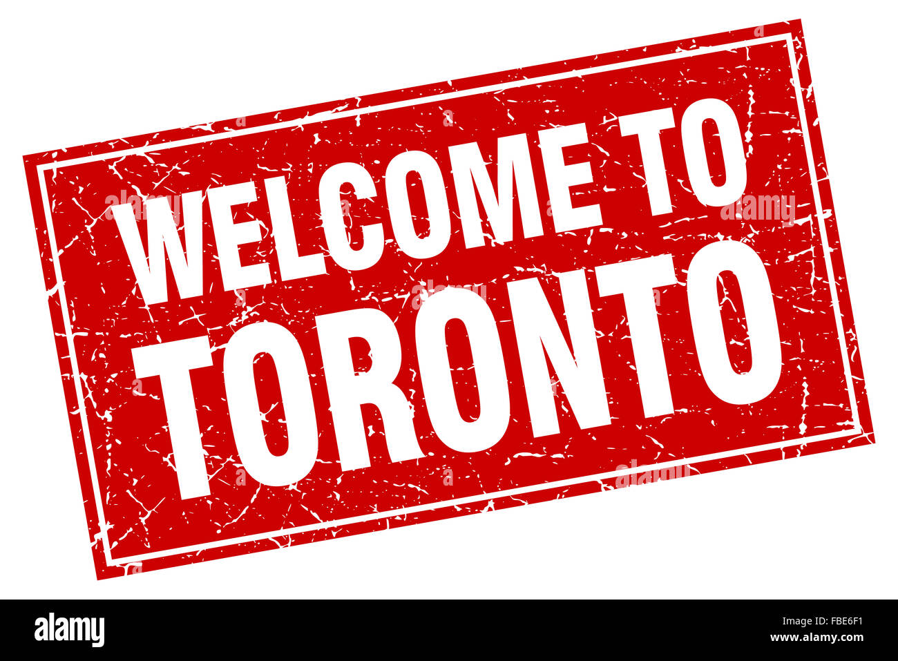 Welcome toronto sign Cut Out Stock Images & Pictures - Alamy