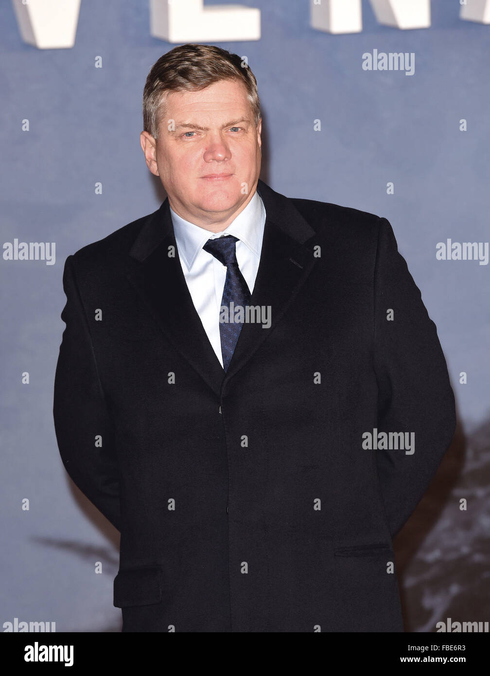 London, UK. 14th January, 2016. Ray Mears at the UK Premiere of The ...