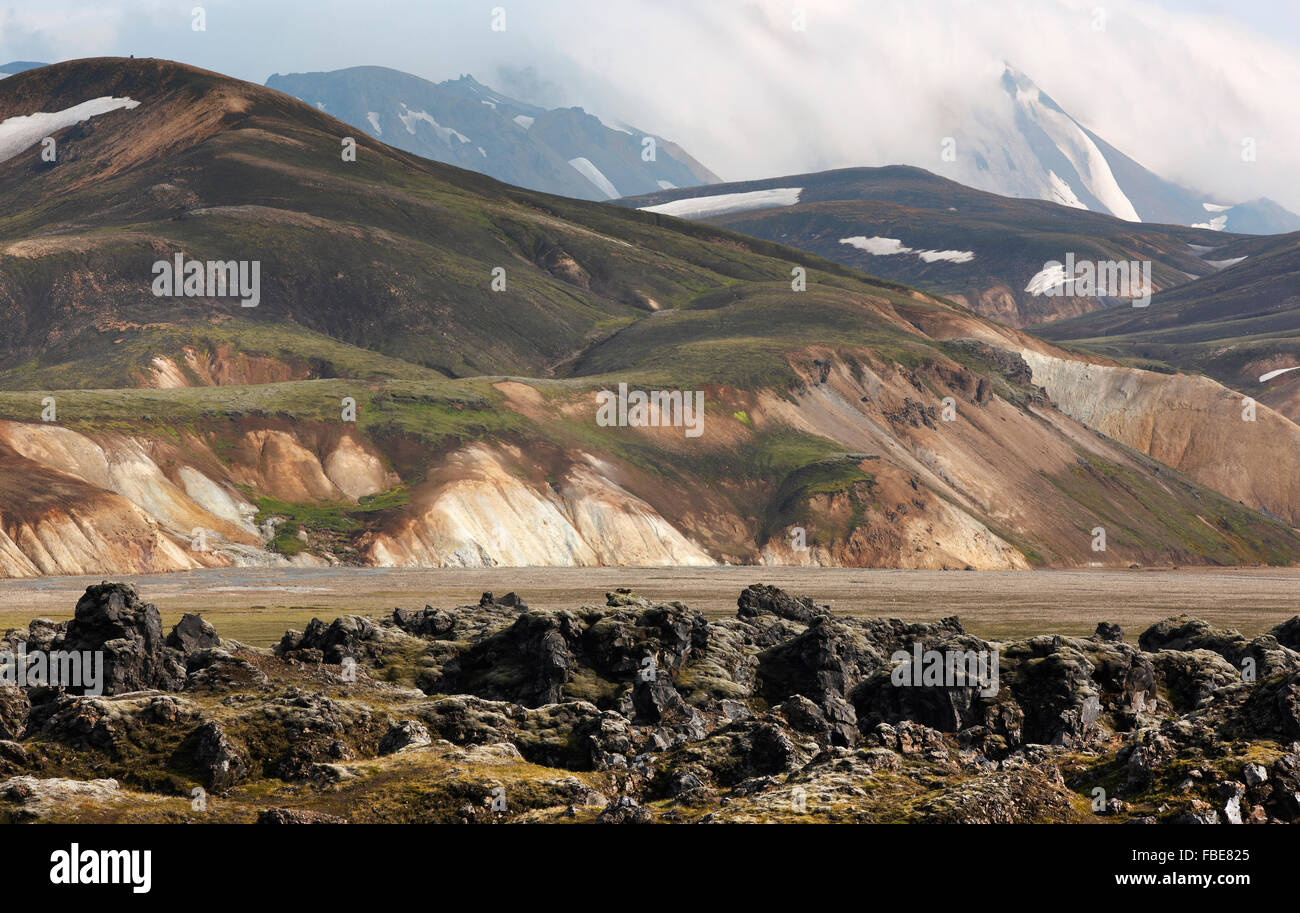 Iceland volcanic landscape hi-res stock photography and images - Alamy