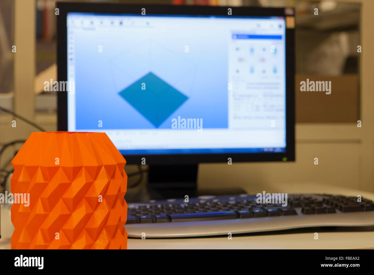 prototype made with 3D printer Stock Photo - Alamy