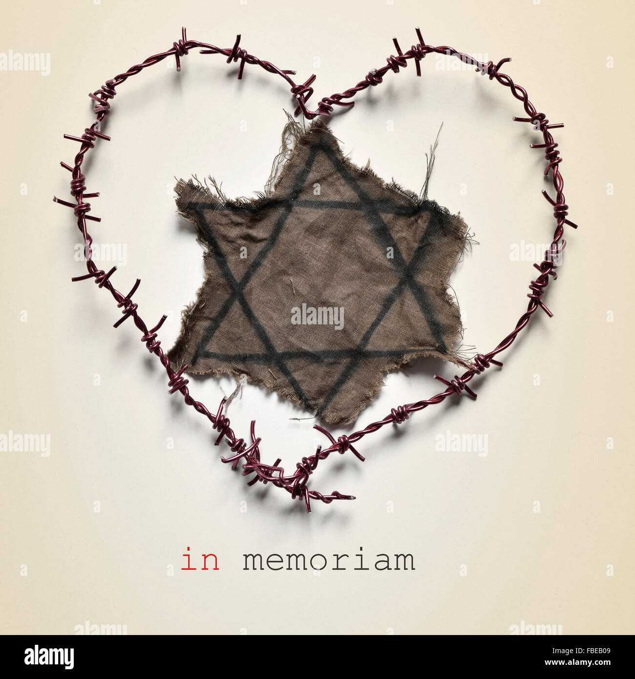 Jewish Star Barbed Wire