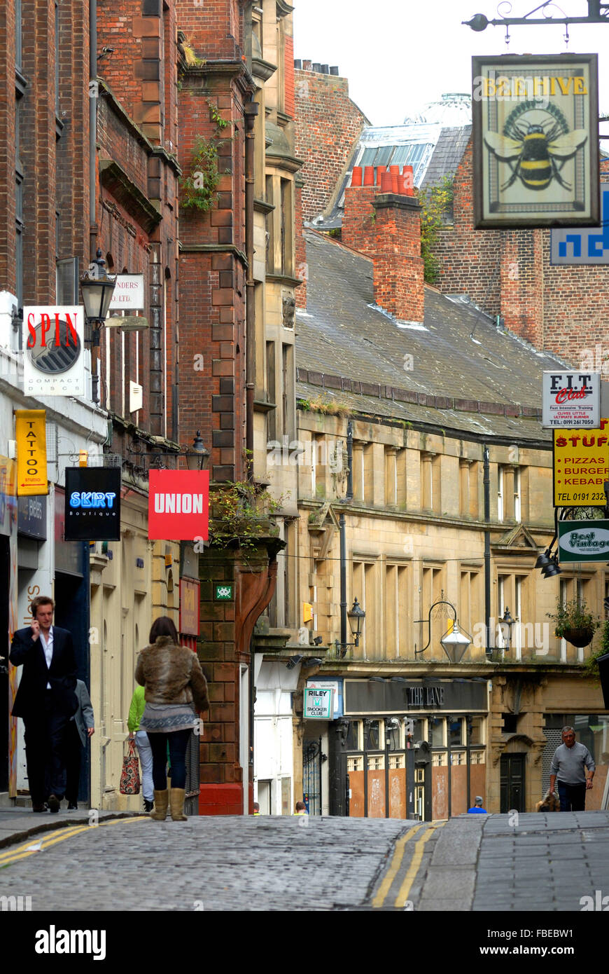 High Bridge, Newcastle upon Tyne Stock Photo - Alamy