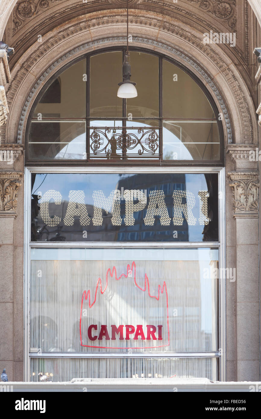 Campari sign hi-res stock photography and images - Alamy
