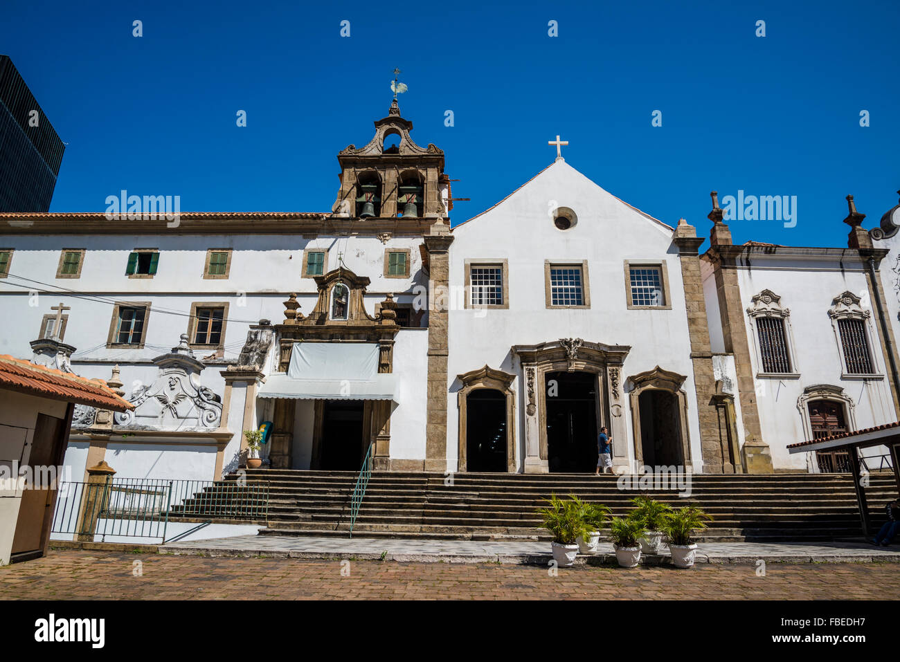 Santo Antonio church and monastery, Largo da Carioca, Rio de Janeiro ...