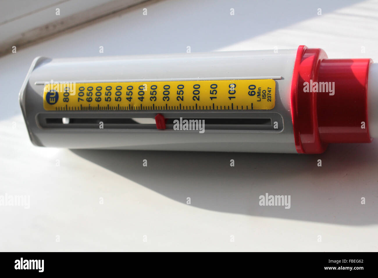peak flow meter Stock Photo - Alamy
