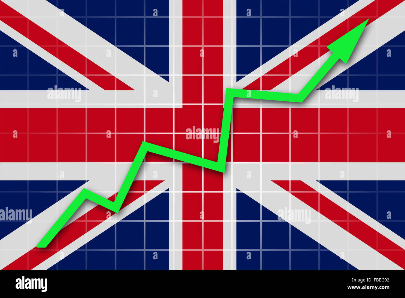 The British flag Stock Photo - Alamy