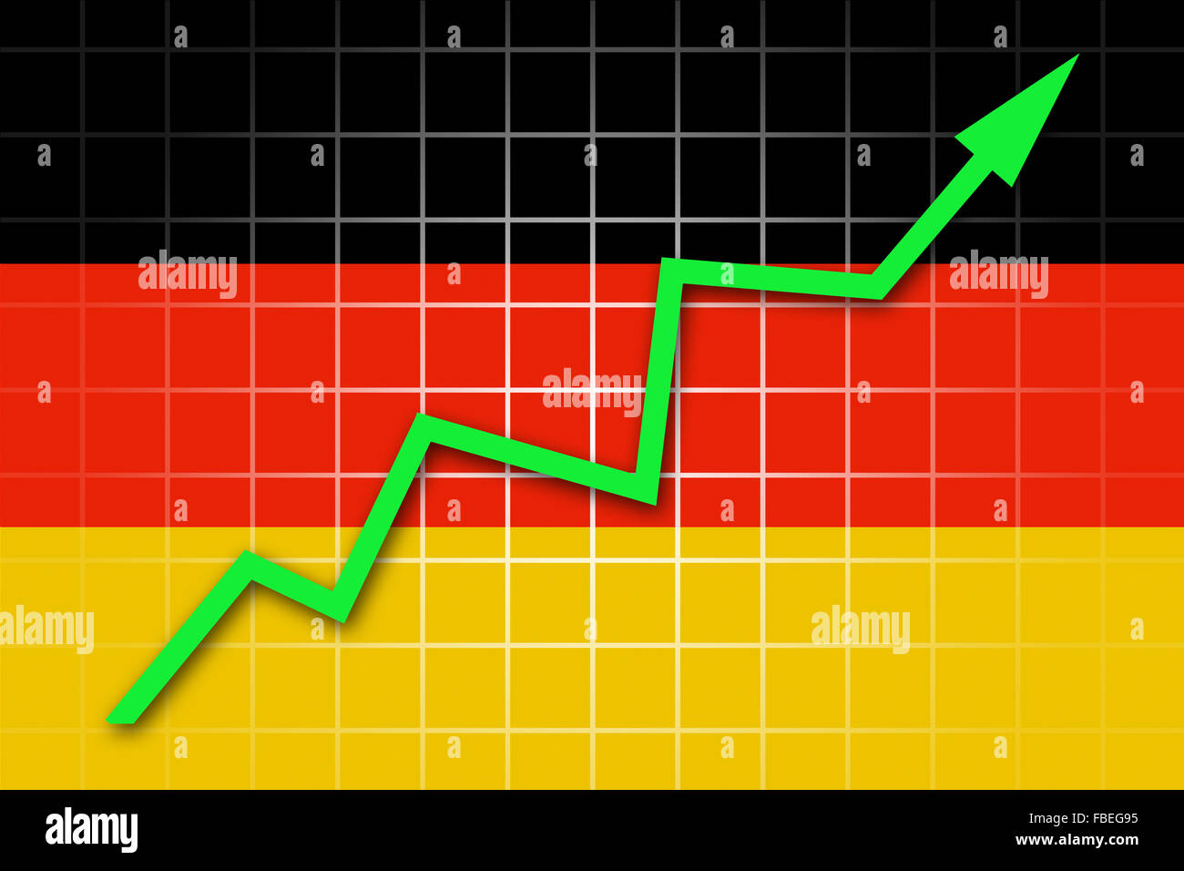 The German flag Stock Photo - Alamy