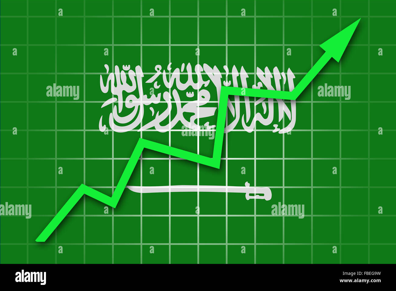Saudi arabia graph hi-res stock photography and images - Alamy