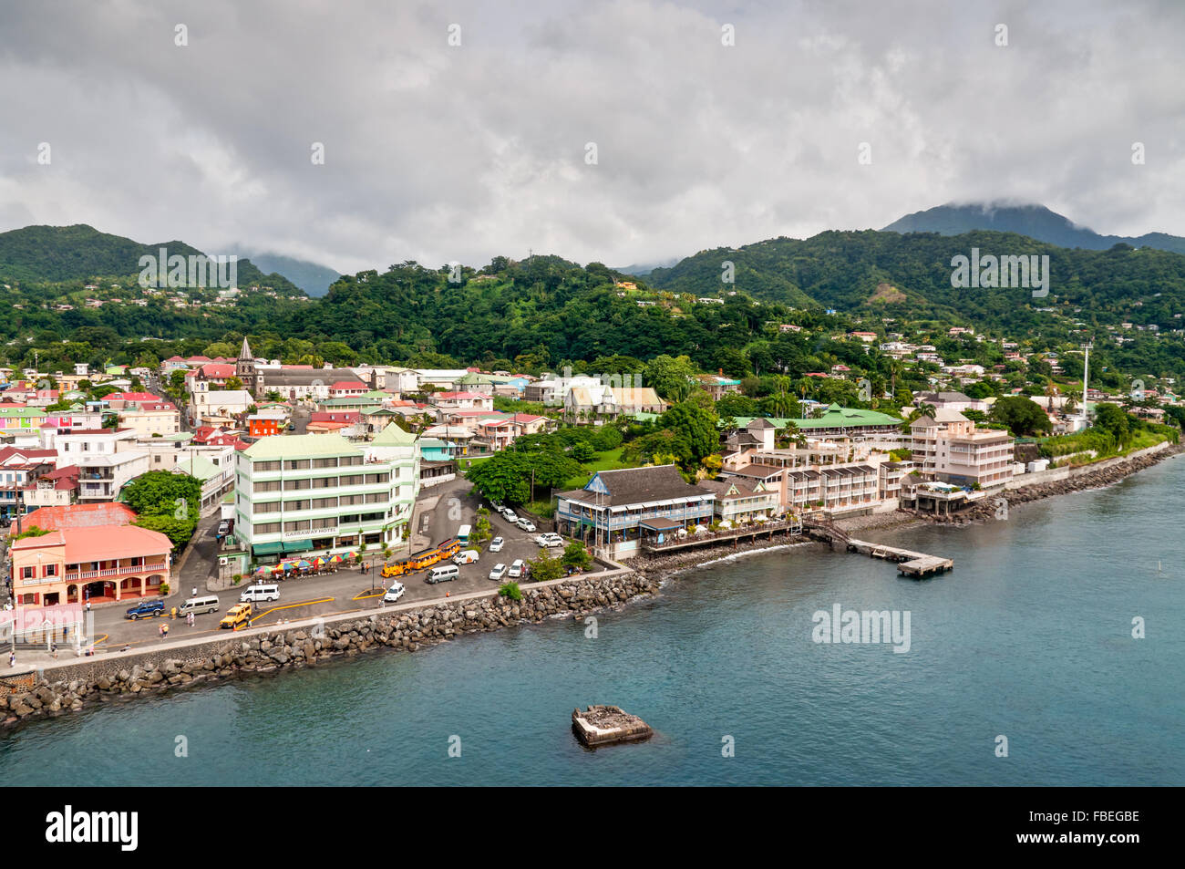 Roseau dominica tourism hi-res stock photography and images - Alamy