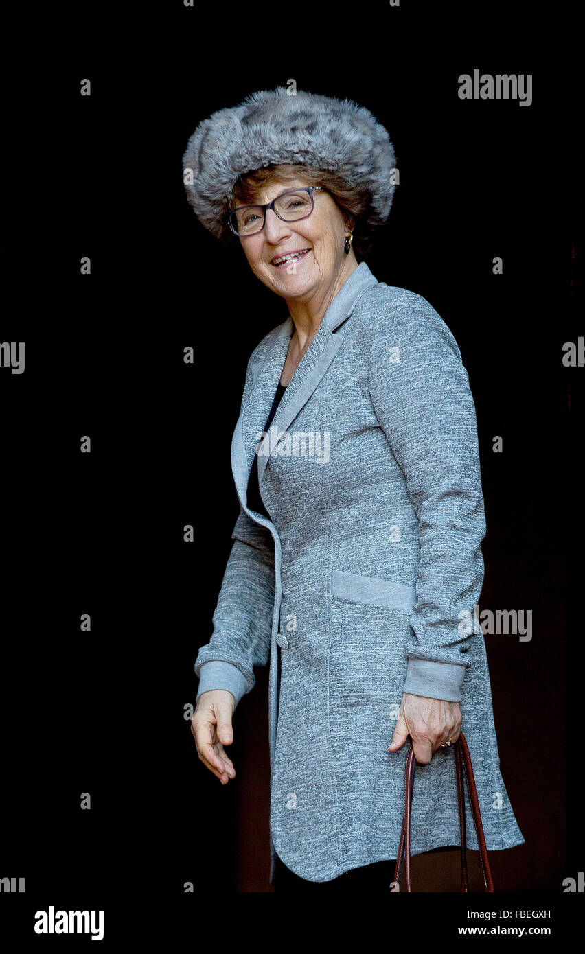 Amsterdam, 12-01-2016 HRH Princess Margriet Arrival at the Palace New ...