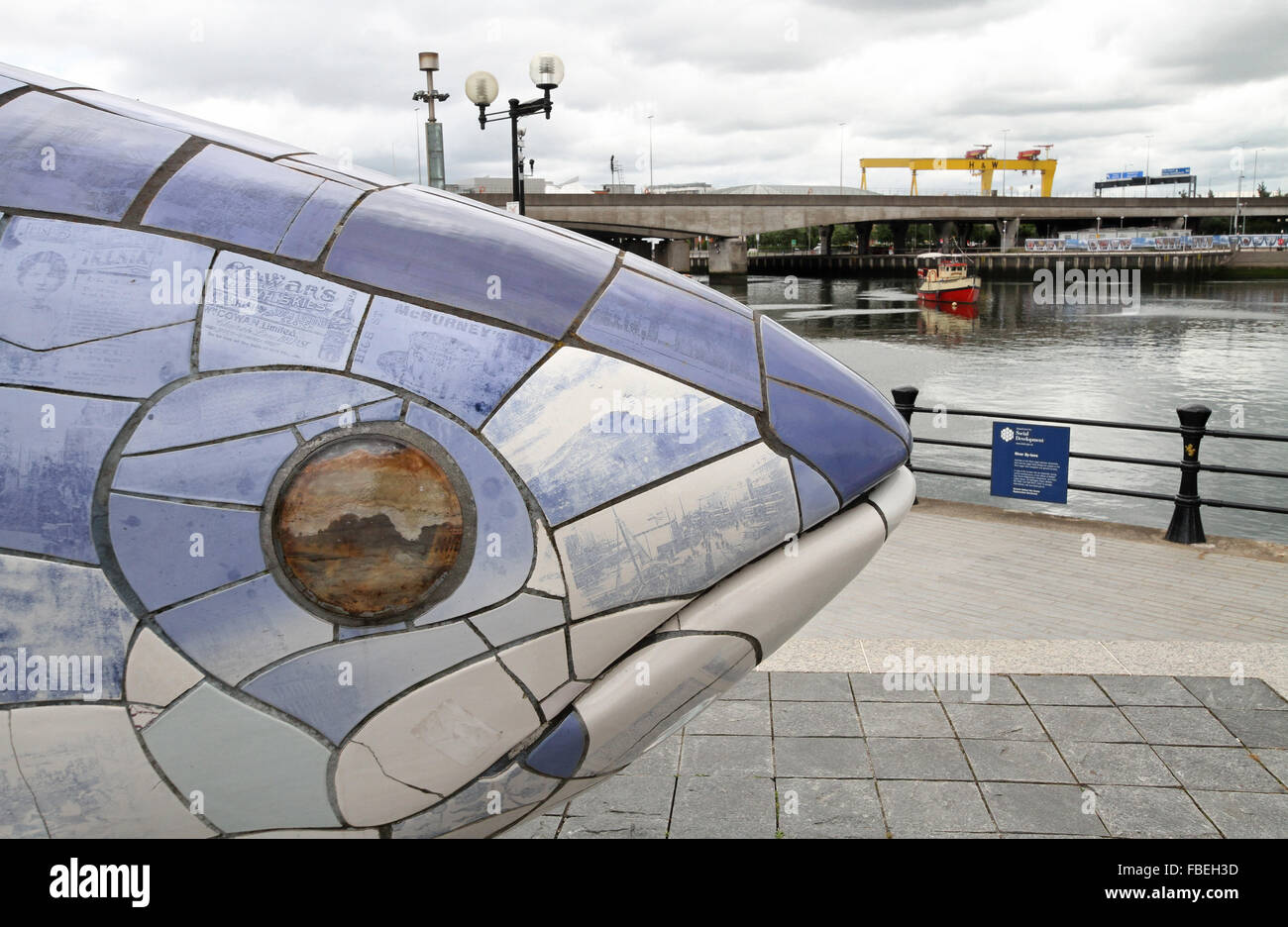 Big fish laganside hi-res stock photography and images - Alamy