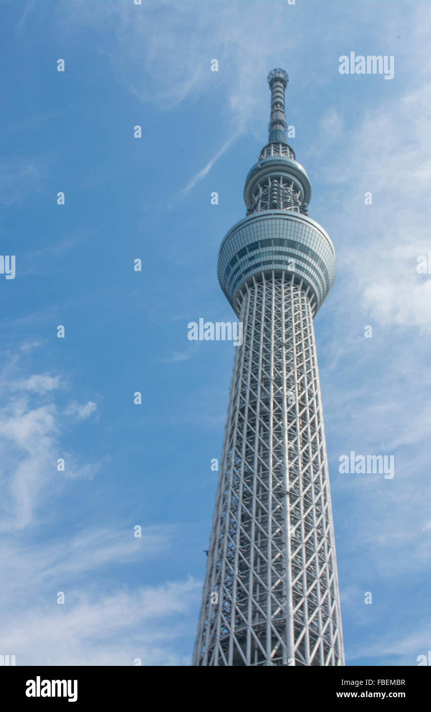 Tokyo Japan Tokyo Skytree tallest free standing radio tower in the ...