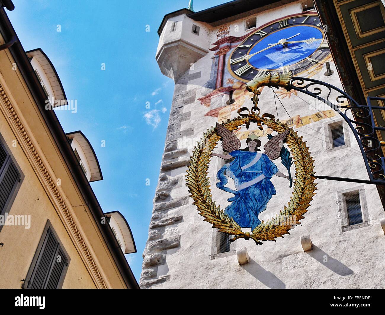 Angel clock hi-res stock photography and images - Alamy