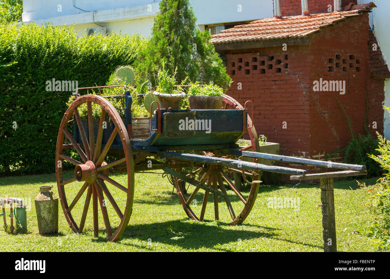 Buenos Aires Argentina Gaucho cowboy ranch for tourists outside city ...