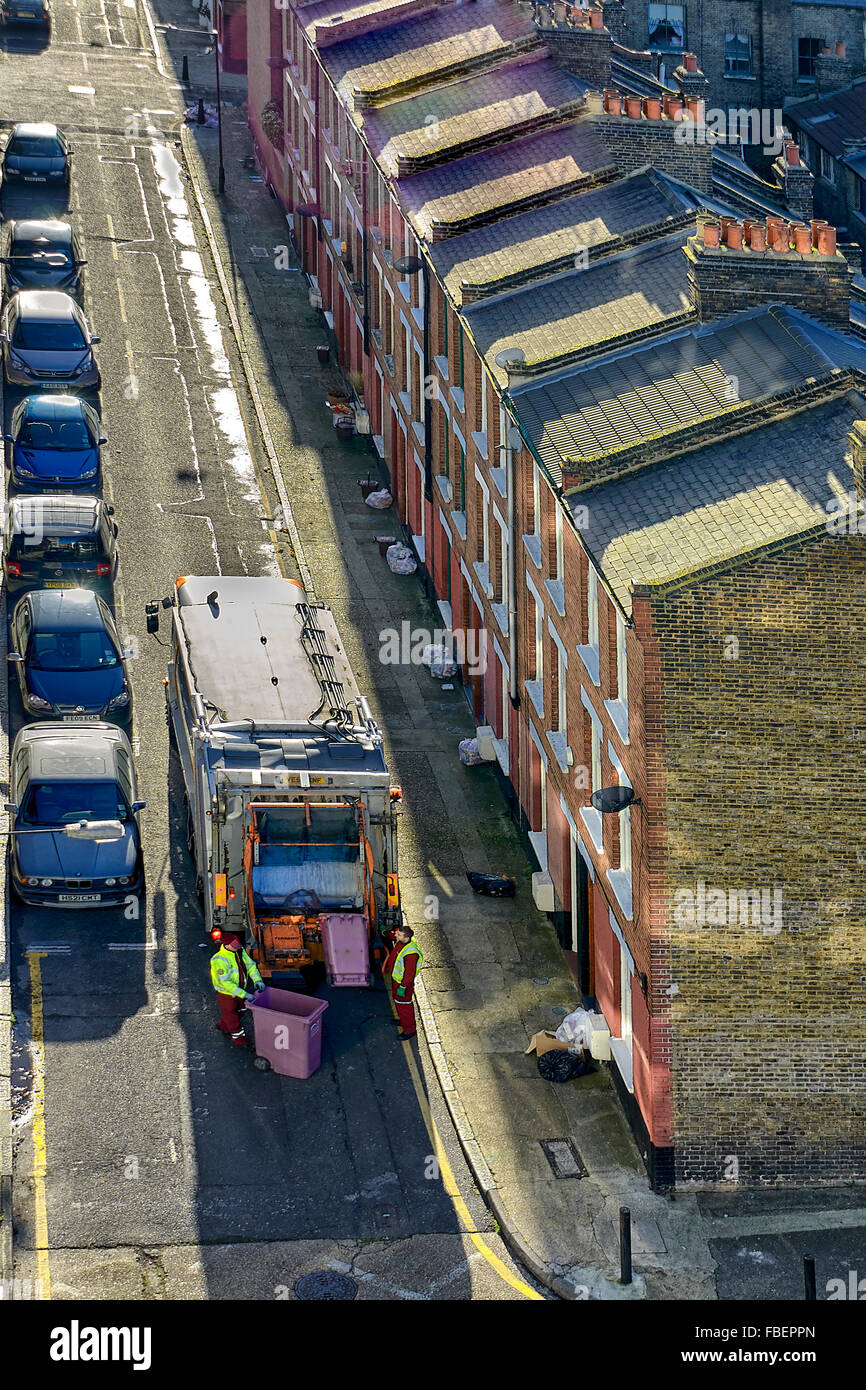 Communal rubbish collection hi-res stock photography and images - Alamy