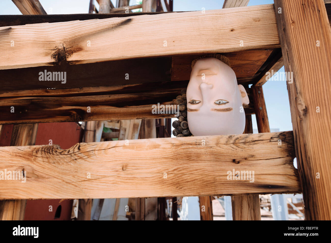 Assemblage sculpture by the late Noah Purifoy in Noah Purifoy's Outdoor ...
