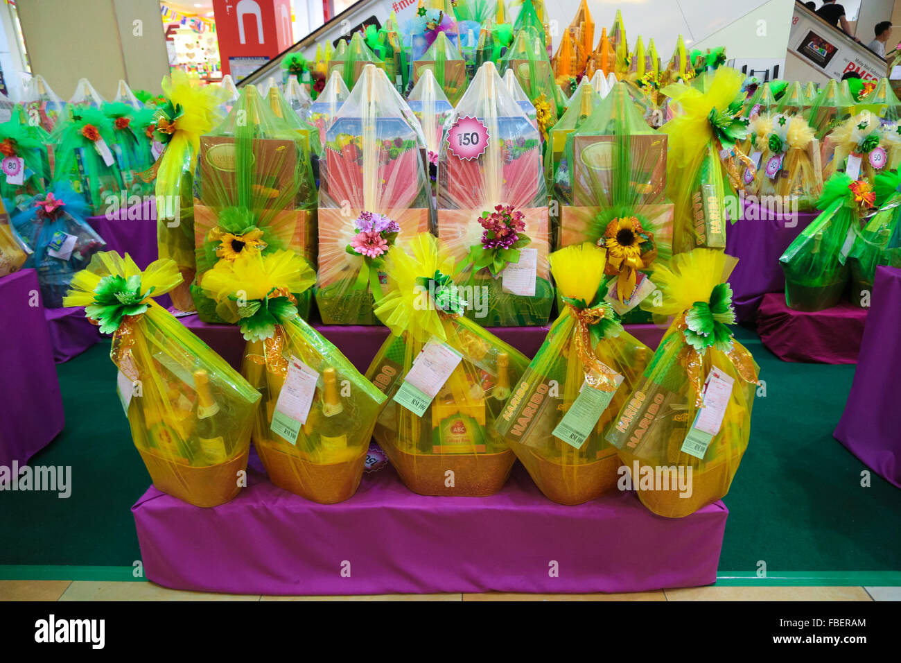 Festive hamper on sale Stock Photo - Alamy