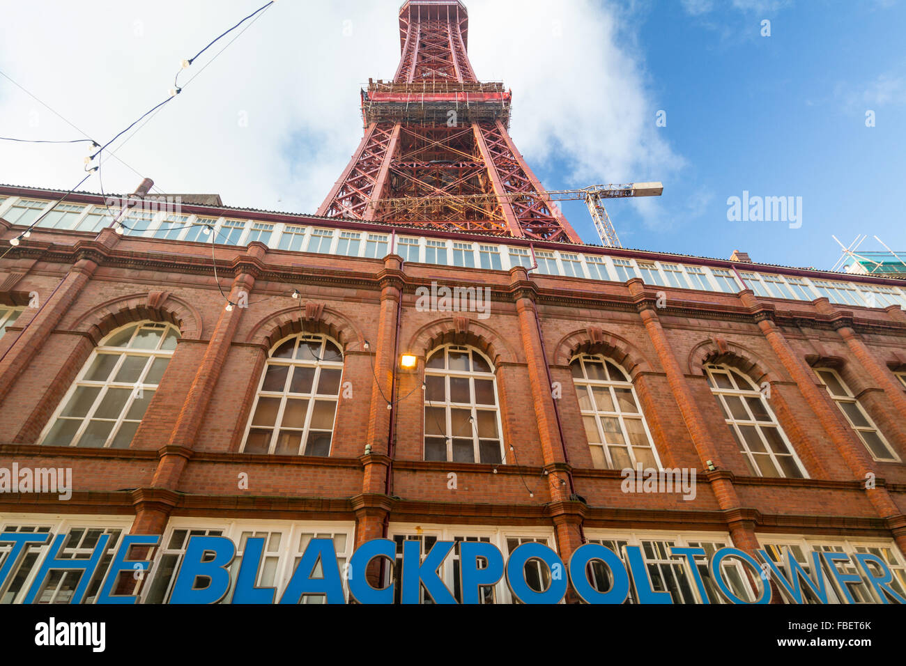 view of Blackpool tower Stock Photo - Alamy