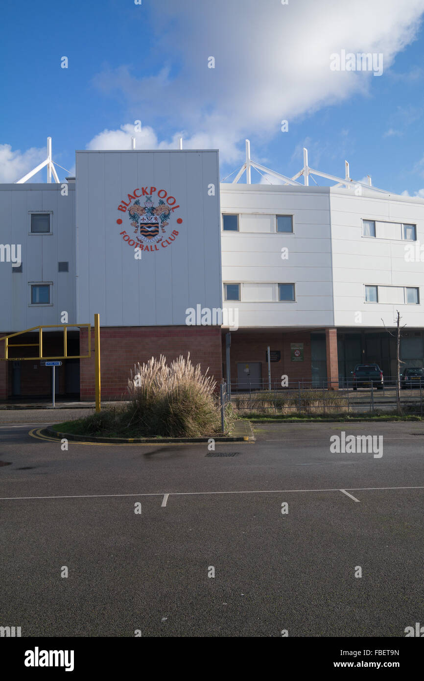 Blackpool football ground Stock Photo - Alamy