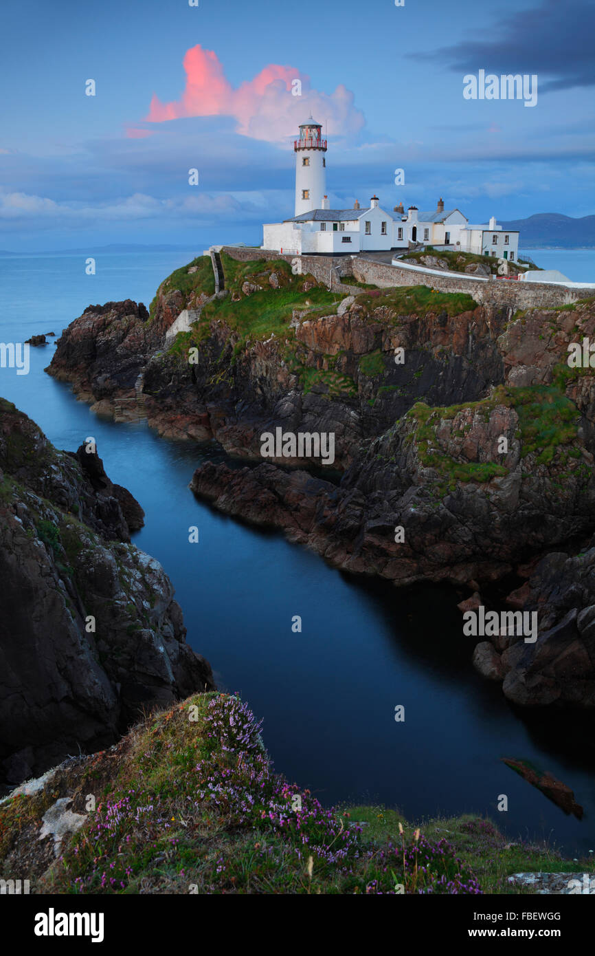 Fanad Lighthouse at the Fanad Head, Donegal Stock Photo - Alamy