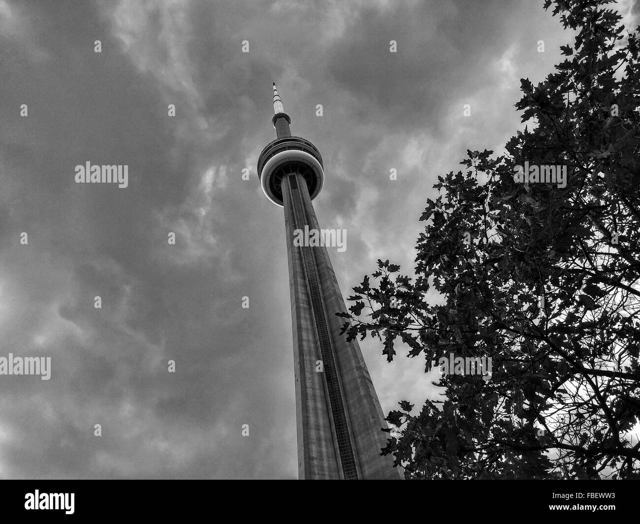 Cn tower Black and White Stock Photos & Images - Alamy