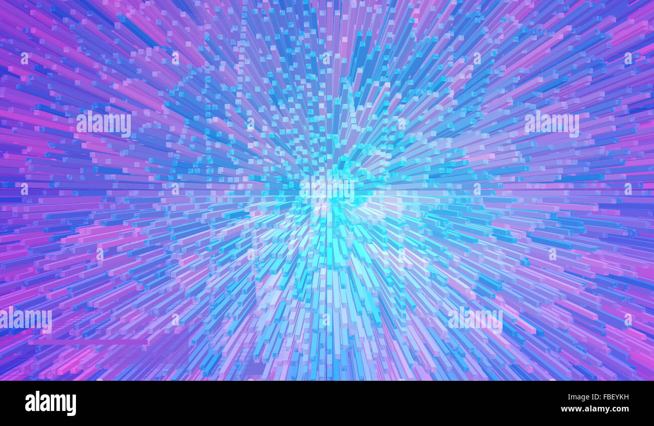 very bright and colored abstraction like explosion Stock Photo - Alamy