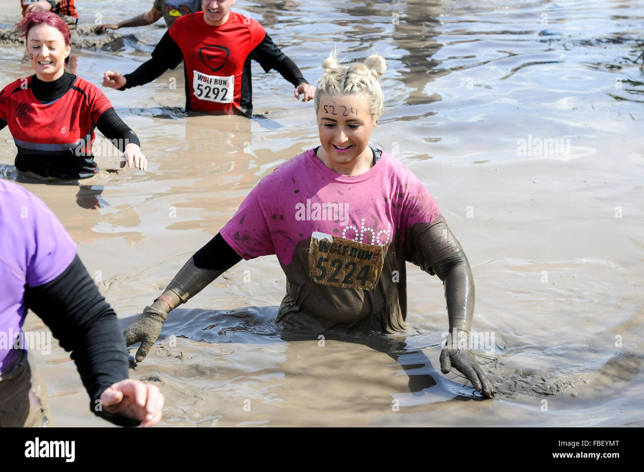 Uk mud race hi-res stock photography and images - Alamy