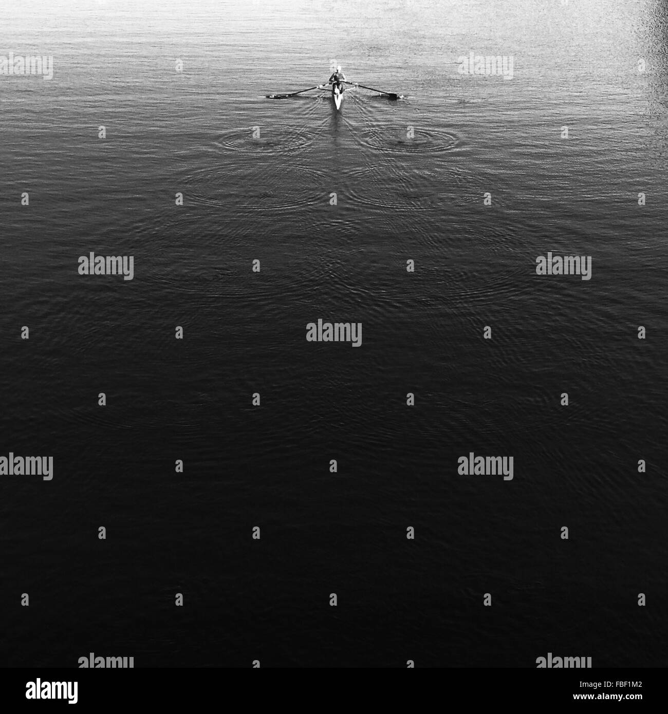 Kayak sea one person hi-res stock photography and images - Alamy