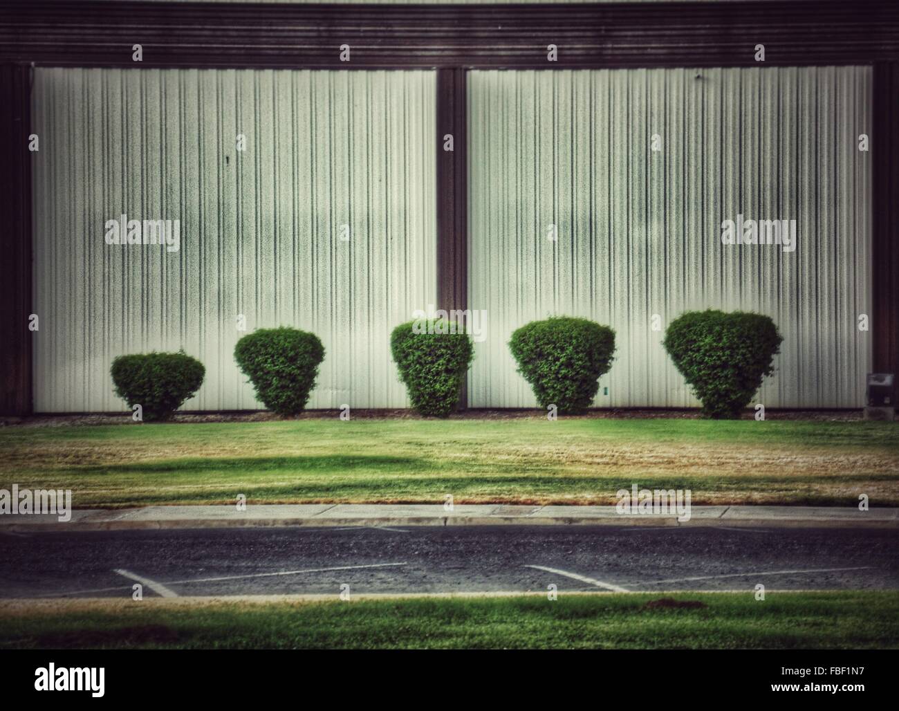 Hedges with street hi-res stock photography and images - Alamy