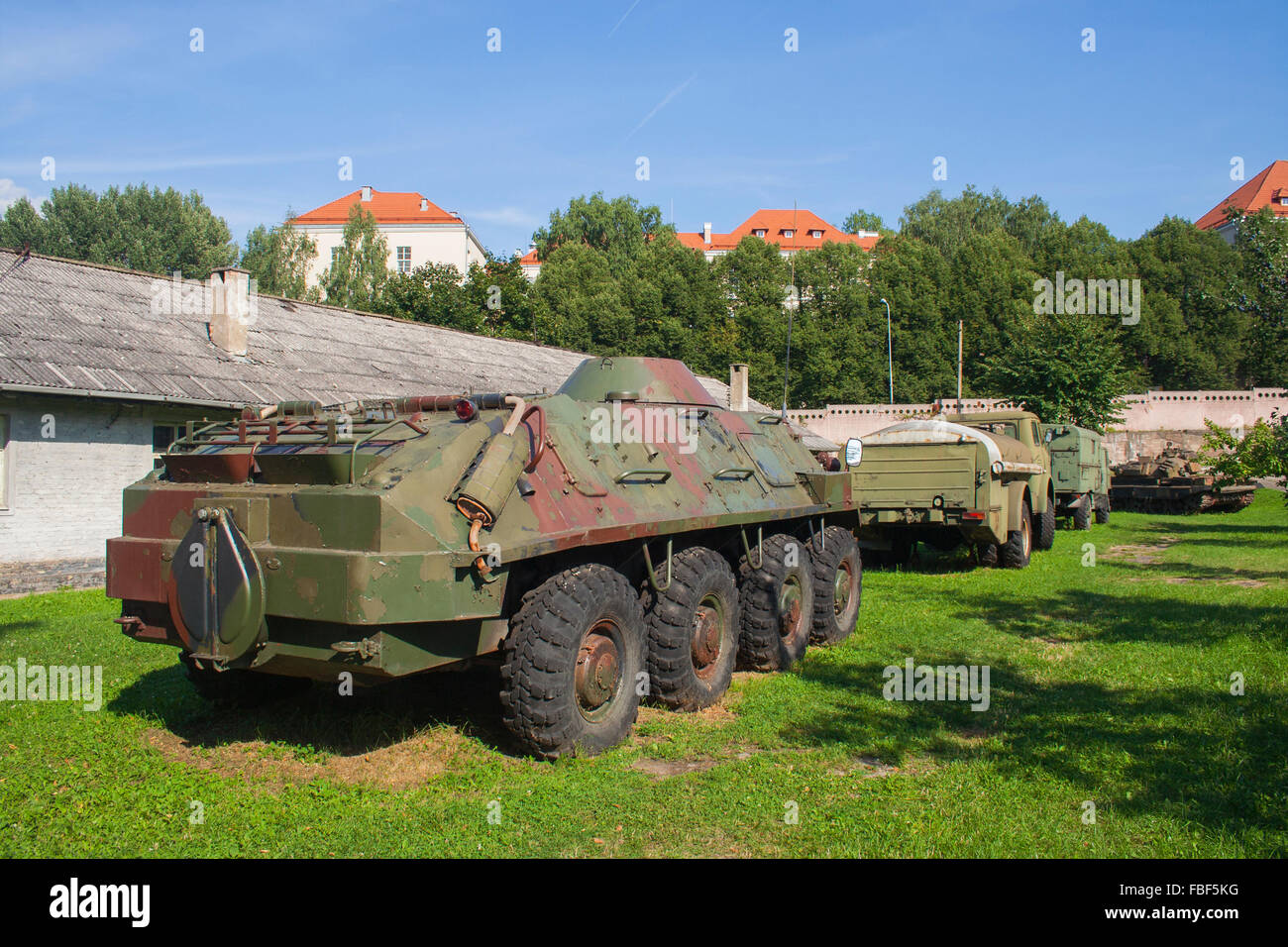 War Machinery and Transport Museum, Vilnius, Lithuania Stock Photo - Alamy